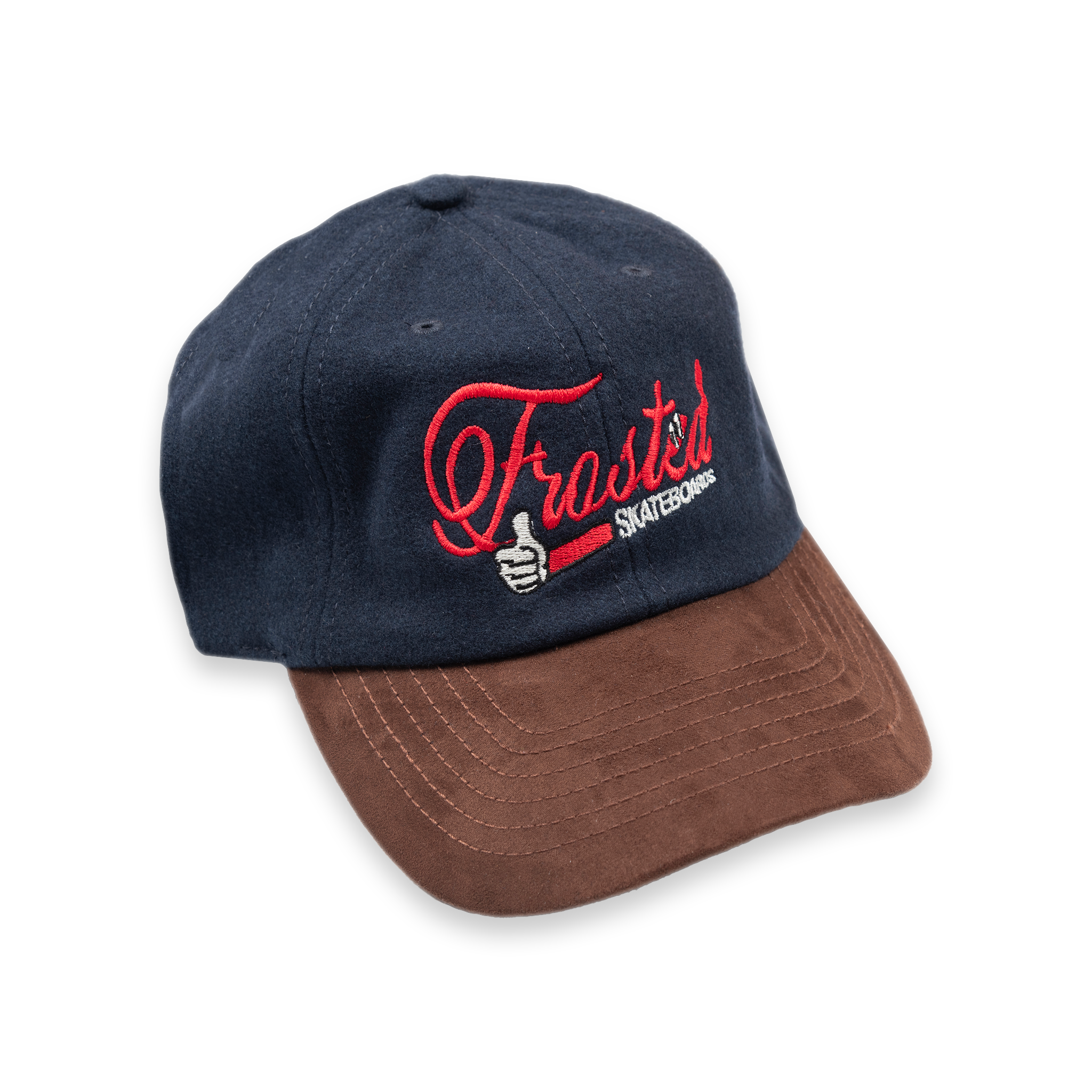 Thumbs Up Whool Cap Navy – Frosted Skateboards